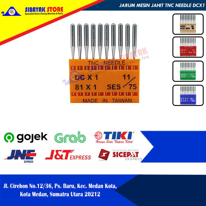 Jarum Triumph / TNC DCx1 Normal overlock (Ukuran Lengkap) | Lazada Indonesia
