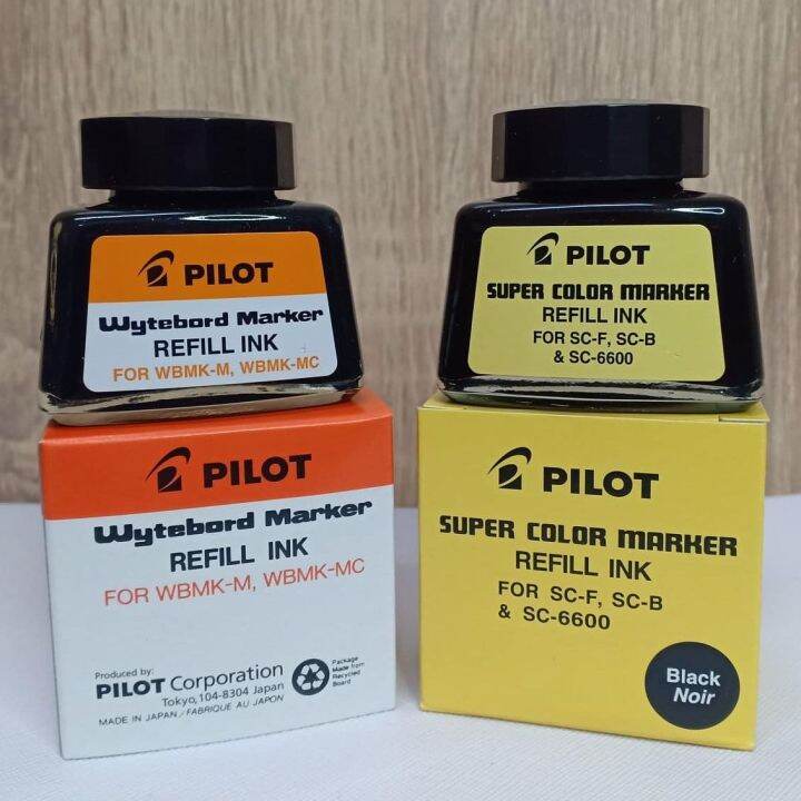 Pilot Permanent or Whiteboard Ink (30ml) Black | Lazada PH
