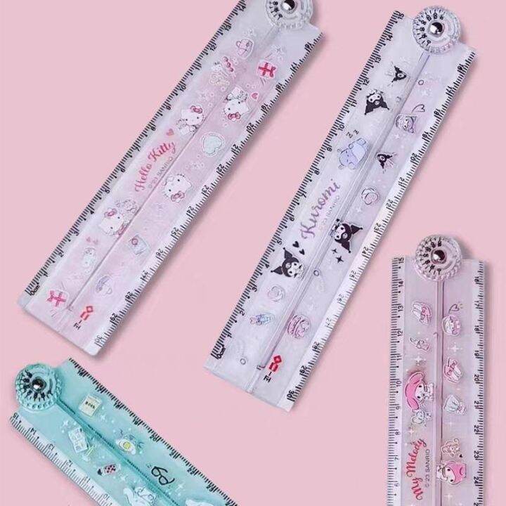 Sanrio Folding Rules Multi-Functional Lengthened Cartoon Straightedge ...