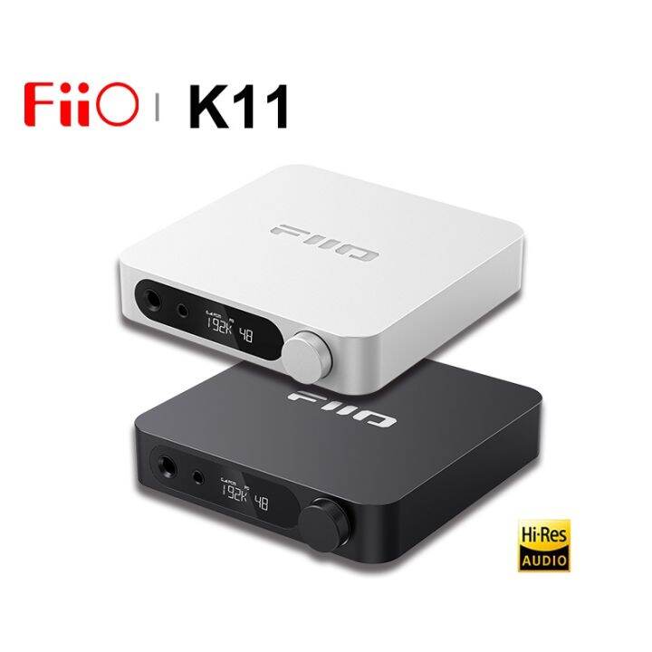 FiiO K11 1400W เครื่องขยายเสียง DAC หูฟังตั้งโต๊ะที่สมดุลพลังงาน | Lazada.co.th