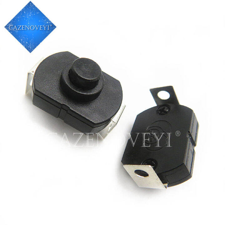 10pcs/lot Flashlight button switch with self-locking switch feet 2 feet ...