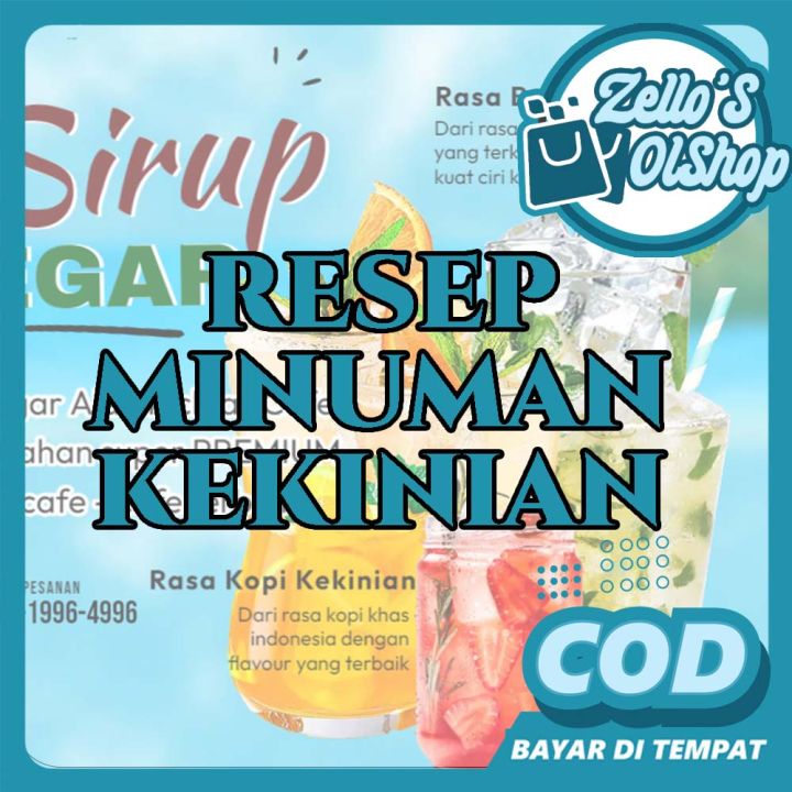 RESEP MINUMAN - SIRUP SIROPEN MINUMAN KEKINIAN | Lazada Indonesia
