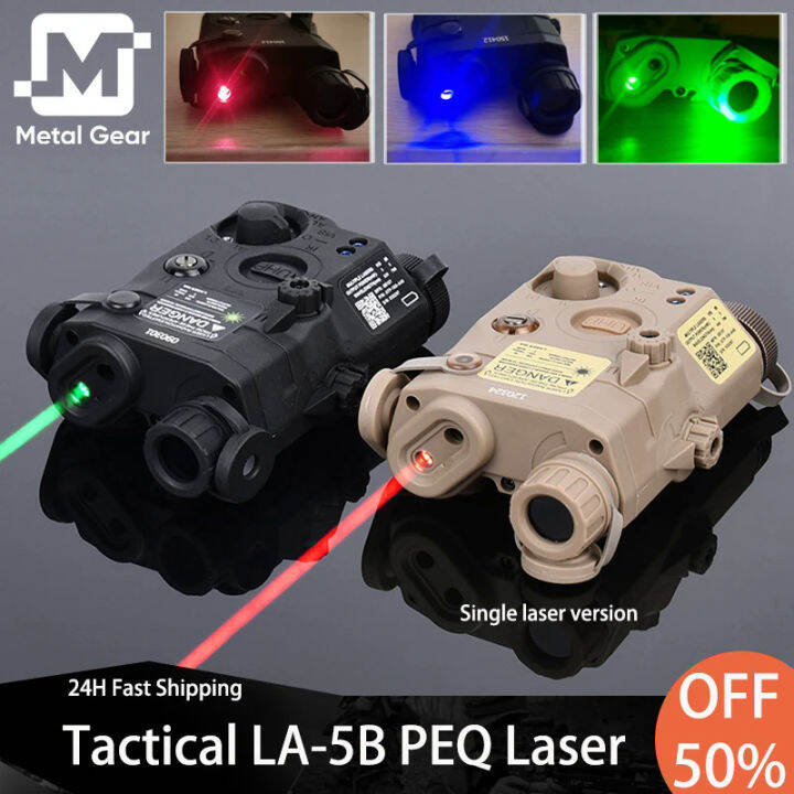 Tactical LA-5B PEQ15 RedGreen Blue Single PEQ-15 Hunting NO White LED ...