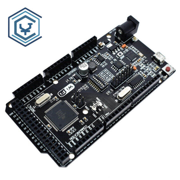 1ชิ้น Mega2560 Atmega2560 R3 Wifi Esp8266หน่วยความจำ32mb Ch340g Usb Ttl เข้ากันได้กับ 