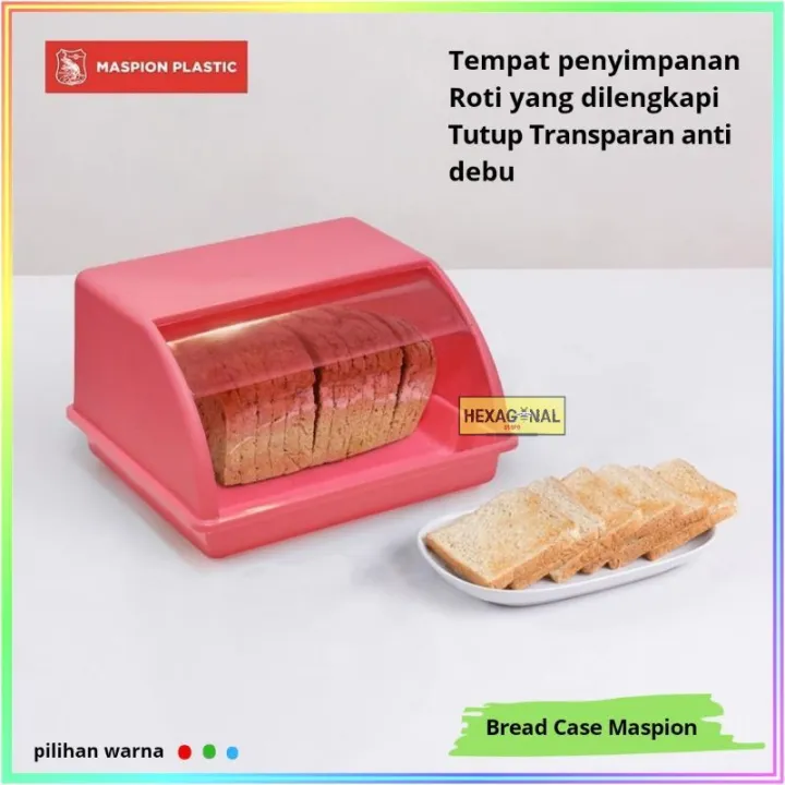 Tempat Roti Kue Maspion / tempat penyimpanan makanan B046 | Lazada ...