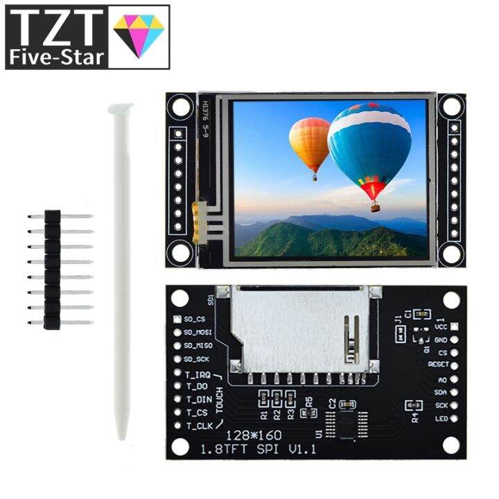 1.8 Inch TFT LCD Module LCD Screen Module With Touch SPI Serial 51 ...