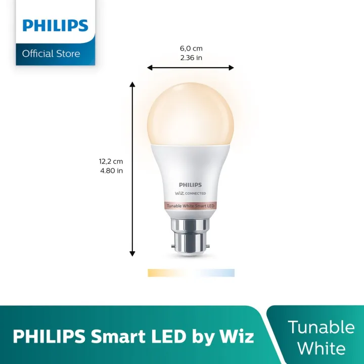 durable Philips Smart LED Bulb TW by WiZ | Lazada PH