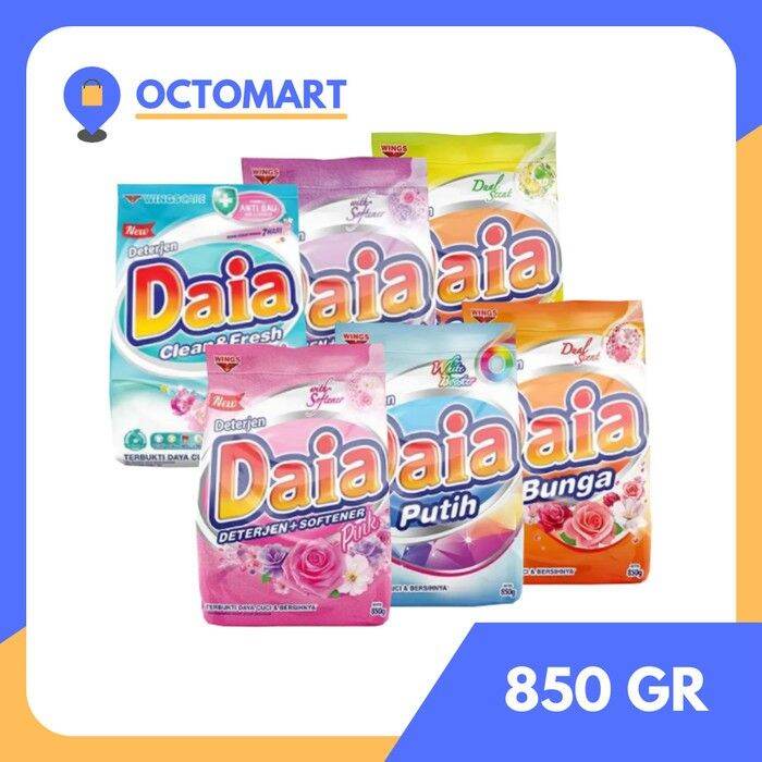 DAIA Deterjen Bubuk 800g / Powder Detergent 800gr Semua Varian | Lazada Indonesia