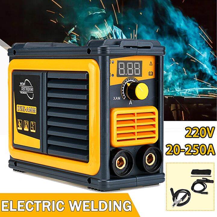 Arc inverter IGBT Digital electric welding machine display MMA250 ...