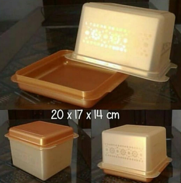 BREAD LOVER TEMPAT ROTI TAWAR TUPPERWARE GOLD / UNGU | Lazada Indonesia
