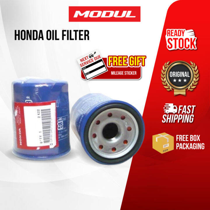 ORIGINAL HONDA GENUINE OIL FILTER ( 15400-RAF-T01 ) Engine Parts Car ...