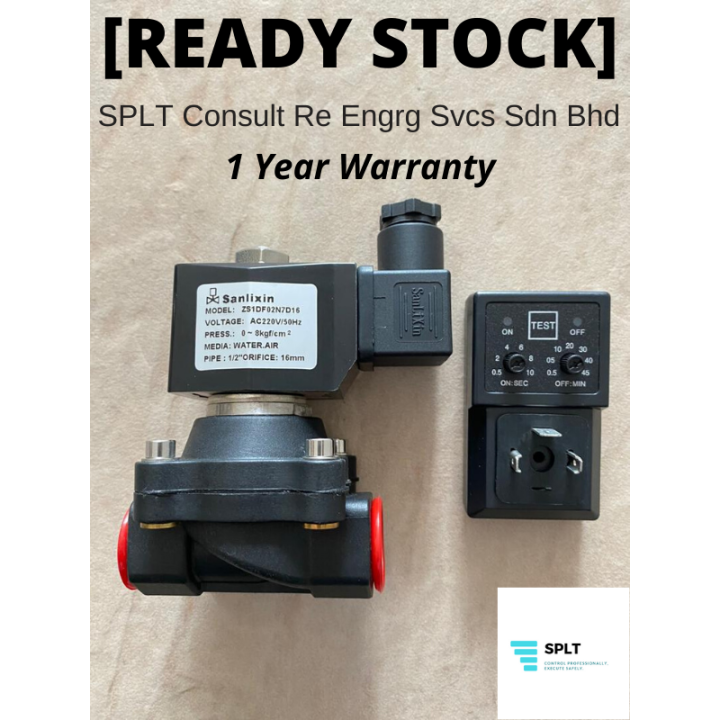 High Quality 1" Plastic Irrigation and Water Solenoid Valve with Analog ...