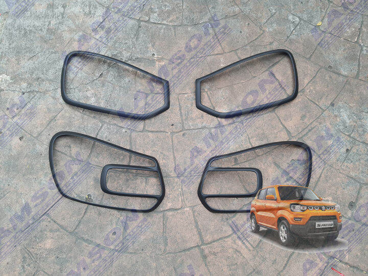 Suzuki S-presso Spresso 2020 - 2024 Headlight and Taillight Cover Black ...