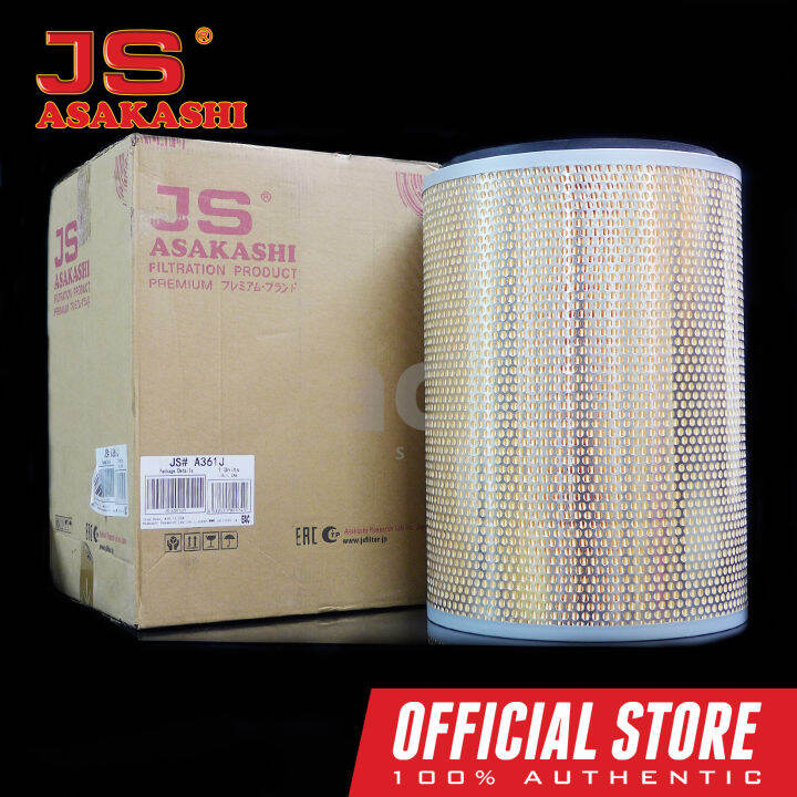 JS Air Filter A361J for Nissan RE8, Mitsubishi Truck & Tractor, Isuzu ...