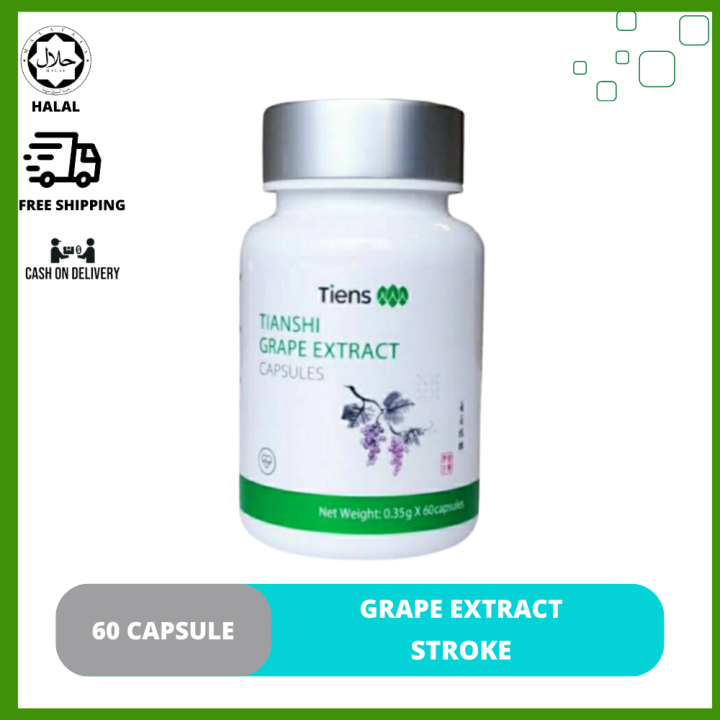 UBAT STROKE JANTUNG DAN TEKANAN DARAH TINGGI GRAPE EXTRACT HERBAL ALAMI ...