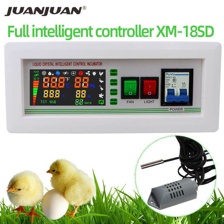 New XM-18SD Multifunction Incubator Controller Automatic Temperature Humidity Controller For ...