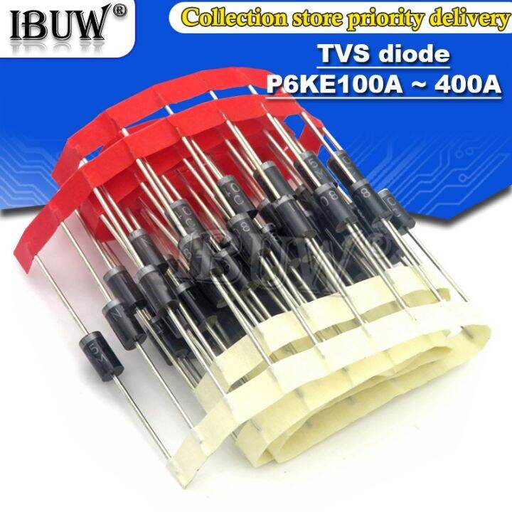 10PCS P6KE100A 100A P6KE150A 150A P6KE160A 160A P6KE180A 180A P6KE200A ...