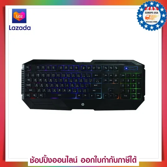 HP USB Keyboard Gaming K110 Black [# คีย์บอร์ด - คีย์บอร์ดและเมาส์ ...