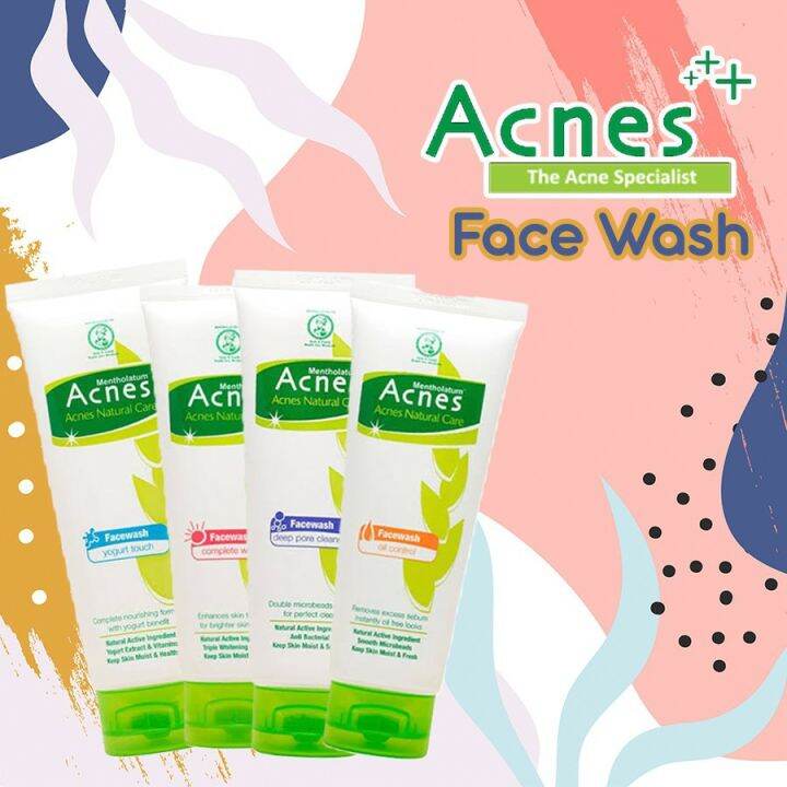 Acnes Facial Wash 50 gr |Sabun cuci muka anti jerawat | Lazada Indonesia