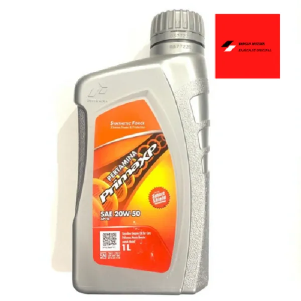 Oli PERTAMINA Prima XP SAE 20W50 1 Liter ORIGINAL | Lazada Indonesia