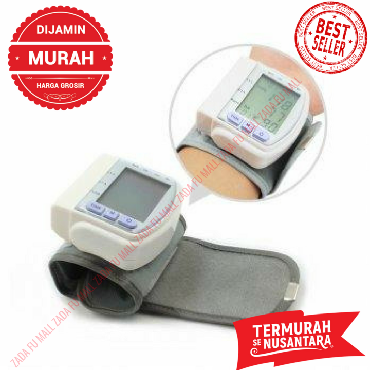 Tensi Darah Digital Alat Pengukur Tekanan Otomatis / Tensimeter Digital ...