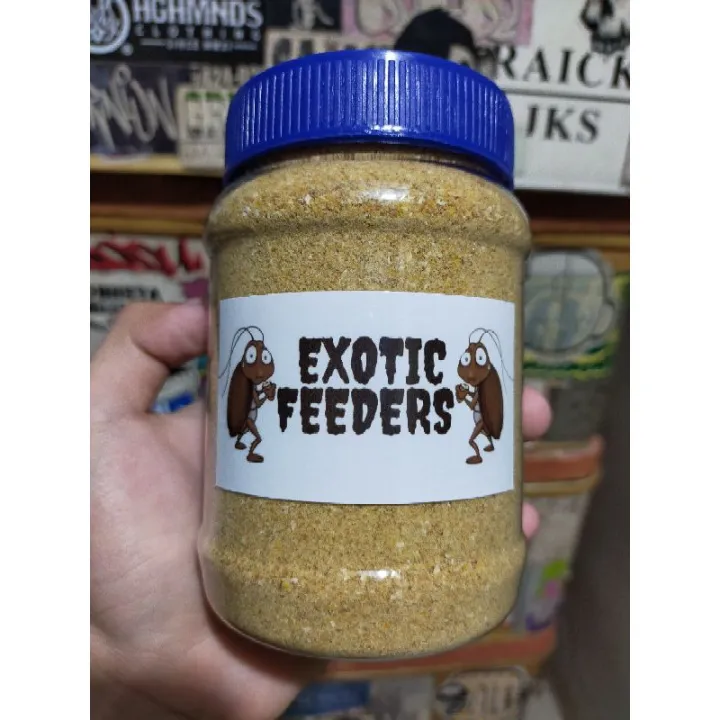 Exotic Feeder's Roach Chow/Roach Food (400 & 250 Grams) Nutritional ...