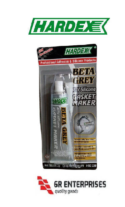 HARDEX BETA GREY RTV SILICONE GASKET MAKER 85.2 or 40 Grams (Sold per ...