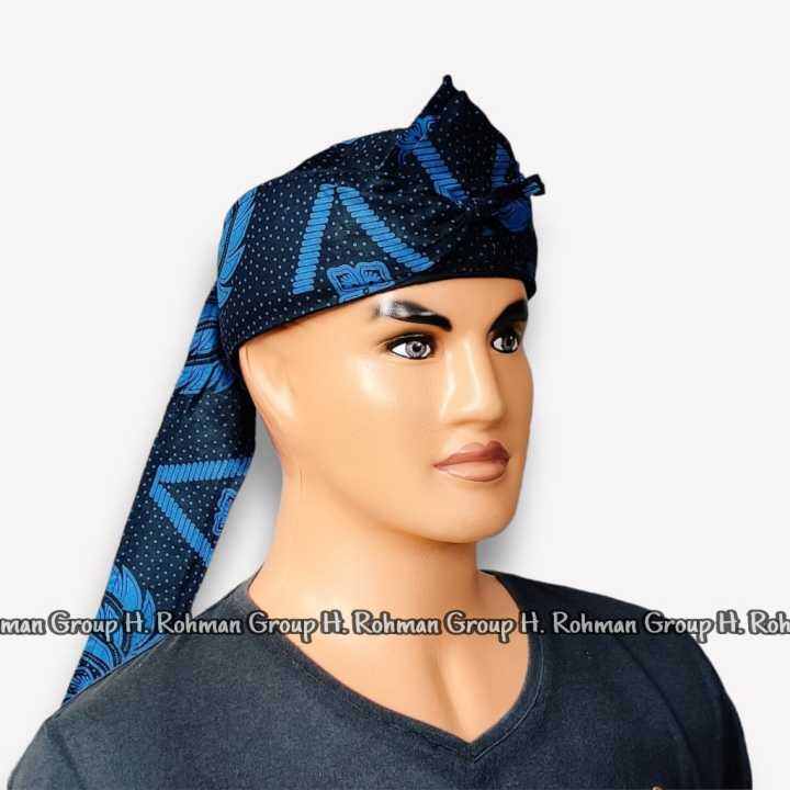 Bendo Sunda Motif Batik Blangkon Jogja Totopong Iket Kepala | Lazada ...