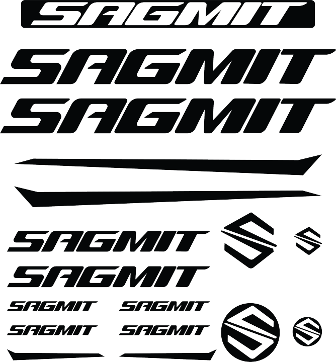 SAGMIT BIKE FRAME DECALS | Lazada PH