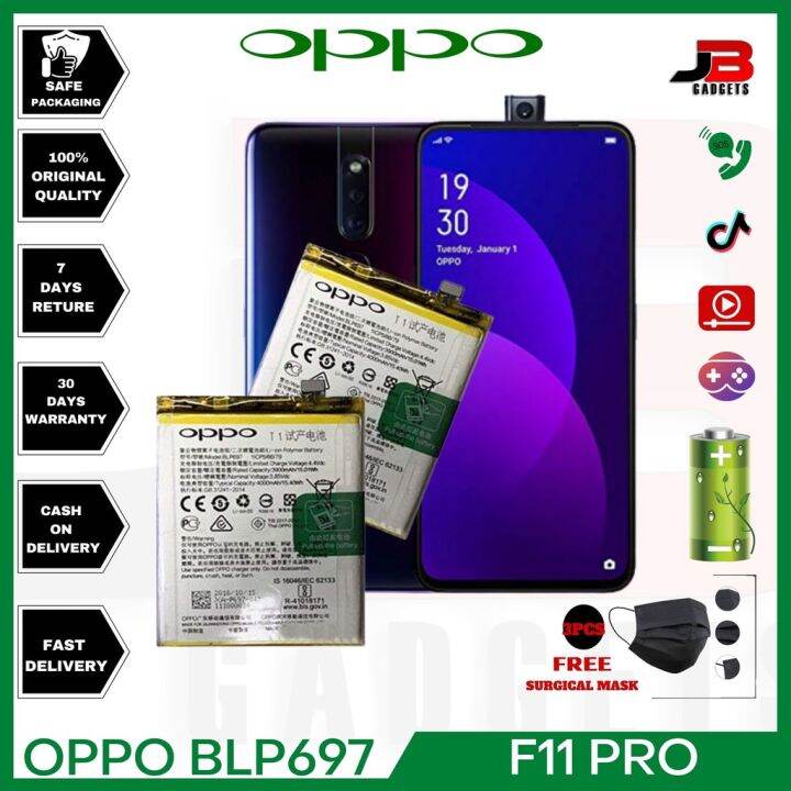 Oppo F11 Pro Battery Model BLP697 Original Equipment Manufacturer ...