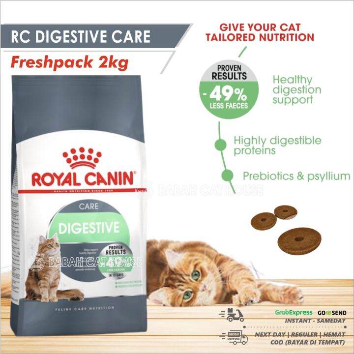 2KG ROYAL CANIN DIGESTIVE CARE Makanan kucing Kering Dry RC Pencernaan ...
