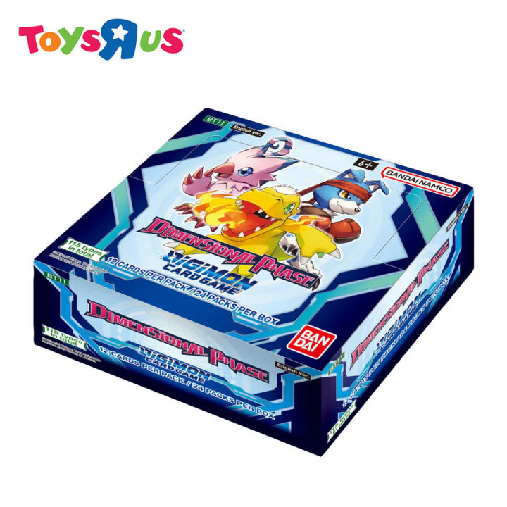 Digimon Card Game S11 Dimensional Phase Booster Display Box (BT-11 ...