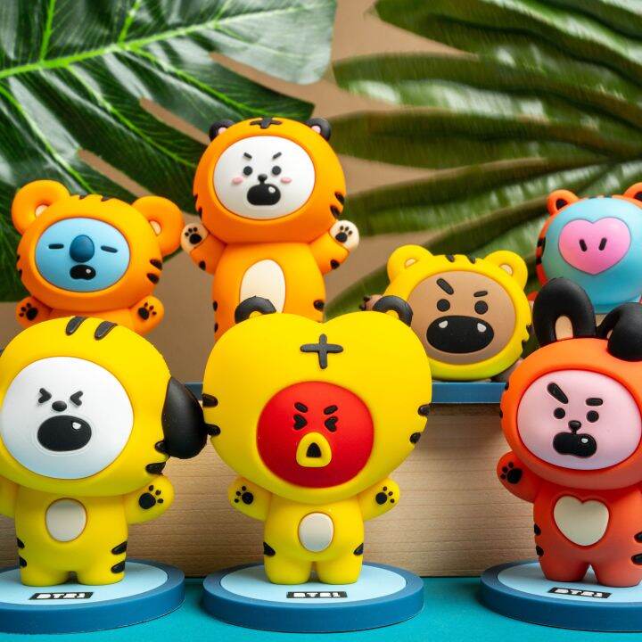 SEOULR | BT21 MONITOR FIGURE TIGER โมเดลสำหรับตั้งโชว์ (สินค้าลิขสิทธิ์แท้) | Lazada.co.th