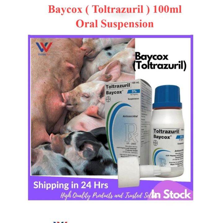 1bot Baycox toltrazuril 5% for Piglet oral Suspension 100ml | Lazada PH
