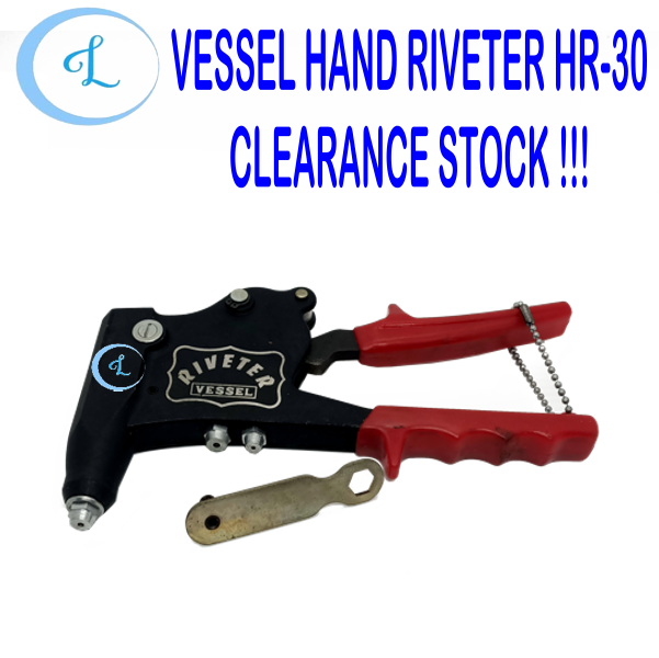 [READY STOCK] CLEARANCE VESSEL HAND RIVETER HR-30 | Lazada