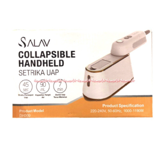 Salav Collapsible Handheld Strika Uap Setrika Air Model Unik Vintage ...