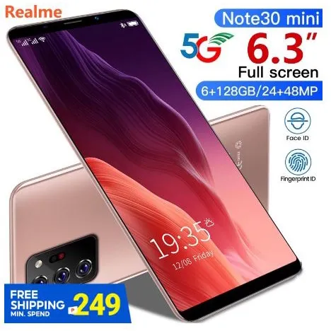 【Spot in Manila】Realme Note30 mini Cellphone Sale Original 8GB+256GB 5G ...