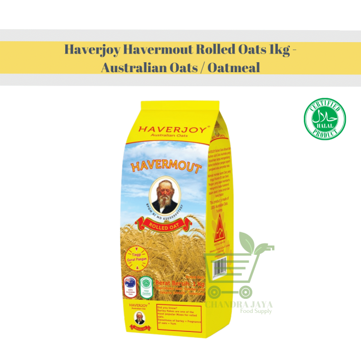 Haverjoy Havermout Rolled Oats 1kg - Australian Oats / Oatmeal | Lazada ...