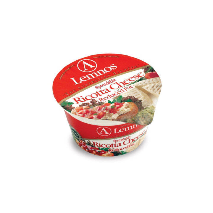 Lemnos Spreadable Reduced Fat Ricotta Cheese (250g) | Lazada PH