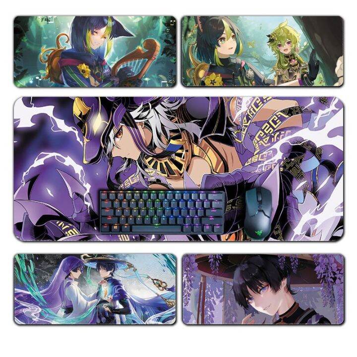 Scaramouche Tighnari Cyno Mouse Pad Genshin Impact Mousepad Genshin ...