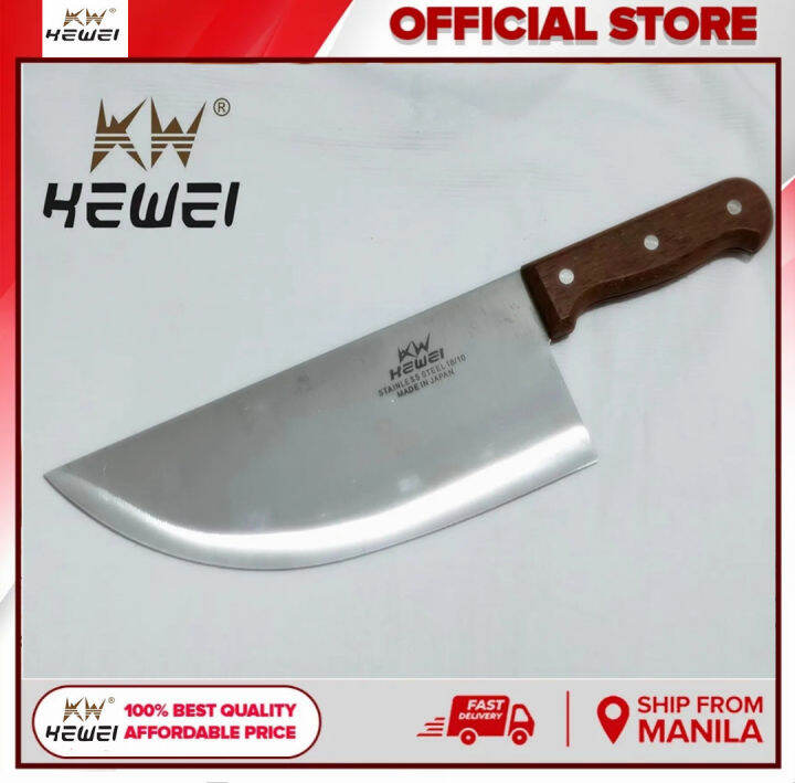 KEWEI 10 inch Japanese Knife for Chopping Meat Butcher Knife Cutting Knife Kitchen Nkife ...