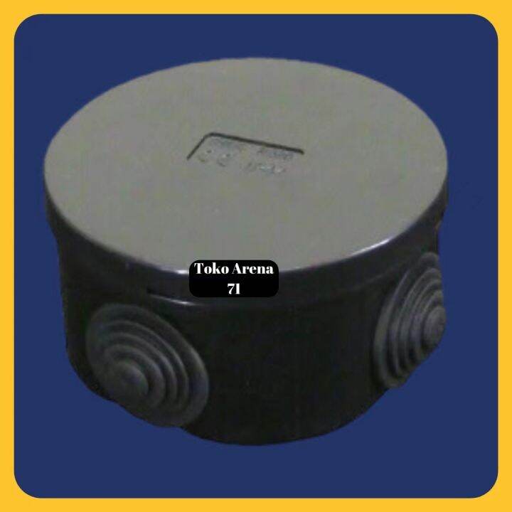 Dorados Duradus Bulat Safety Junction Box Kabel Datar Rata Hitam ...