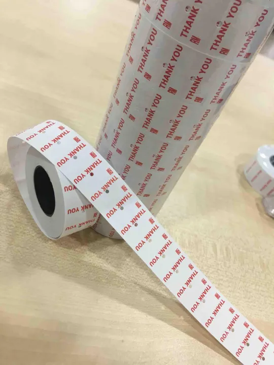 Sato single liner (1Y) price tag roll ( Thank You/RM ) | Lazada