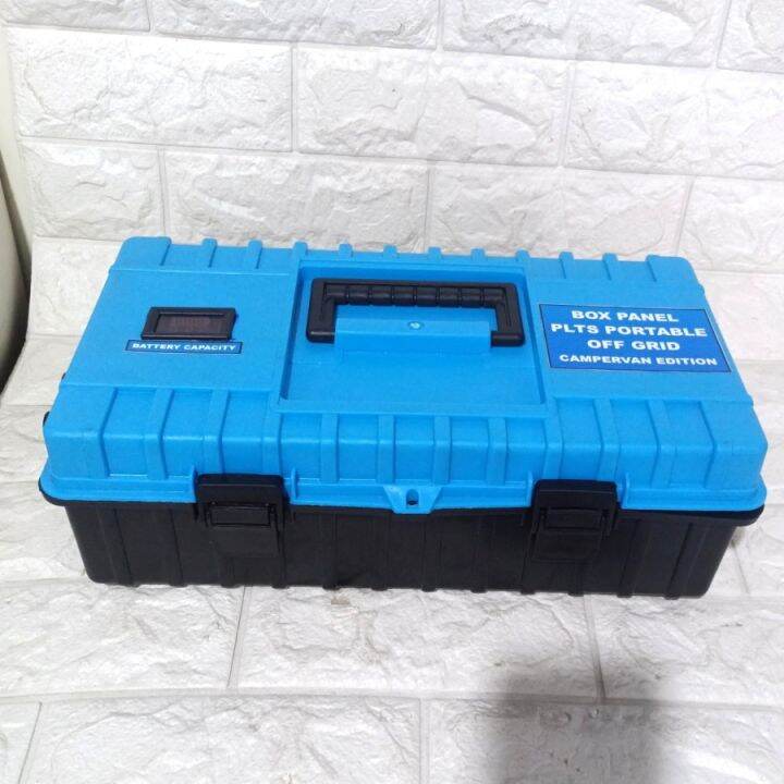 box panel plts portable off grid ECO mode solar panel listrik | Lazada ...