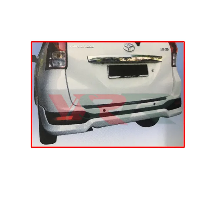 Toyota Avanza 2nd Gen (2012) G-SPEC OEM Rear Back Bumper Skirt Skirting ...