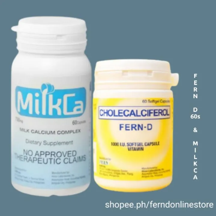 FERN D 60s And Milkca 60 capsules | Lazada PH