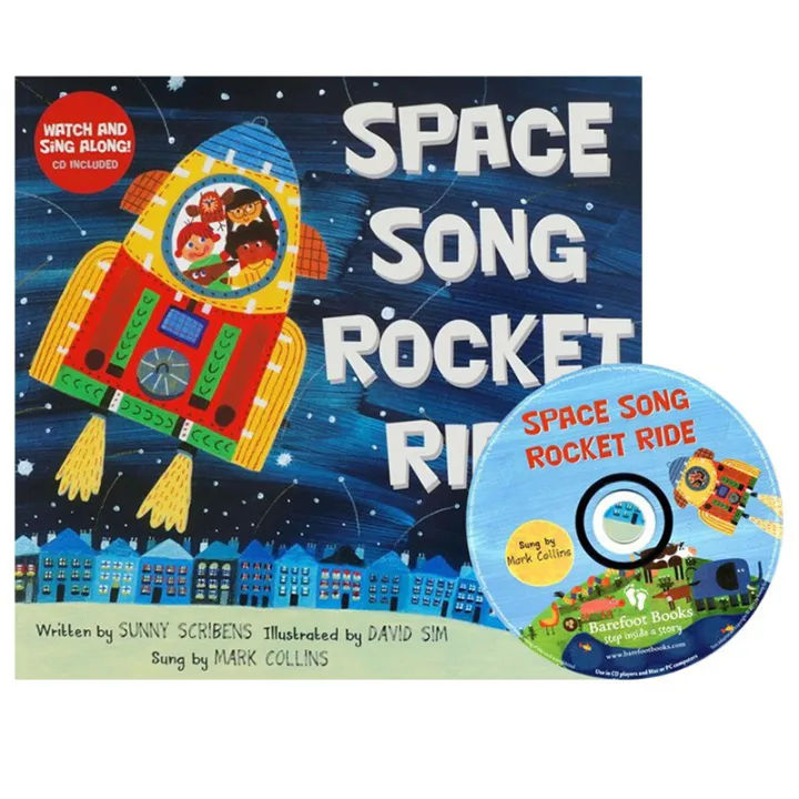 Space song rocket ride English original children's Enlightenment ...
