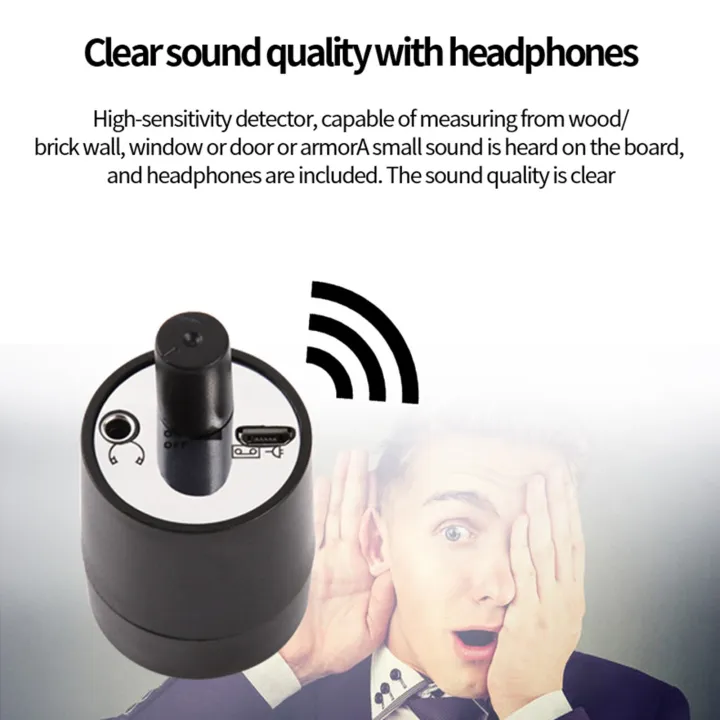 Sound Amplifier Wall Listening Device Audio Listening Wiretap Device ...