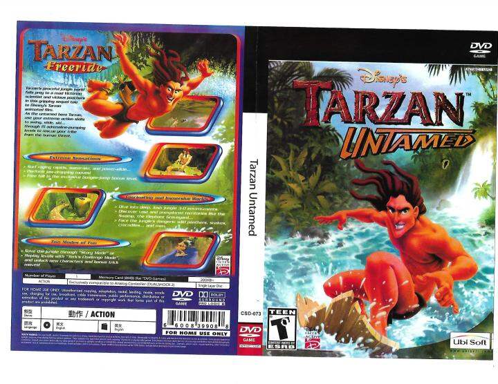 [In Stock] PS2 Game : TARZAN UNTAMED | Lazada