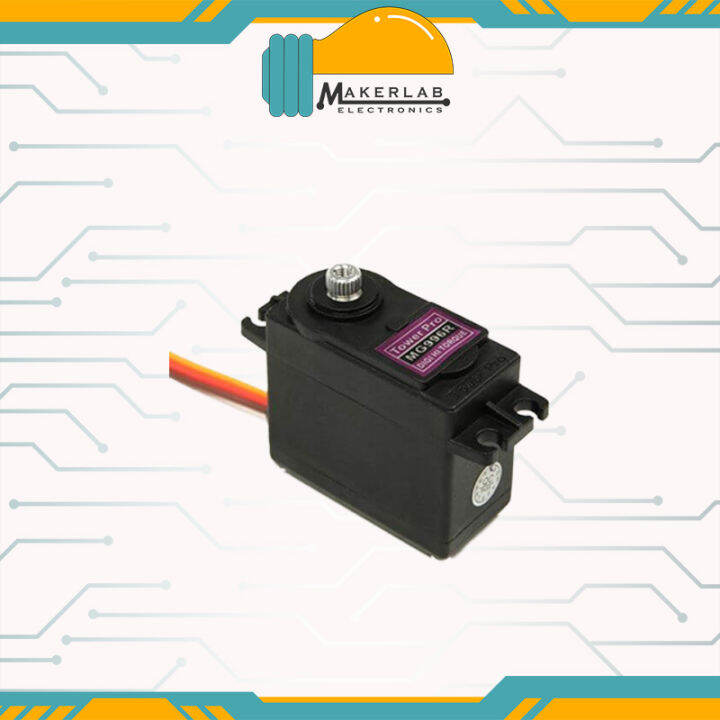 Tower Pro Digital Robot Servo Motor (180 Degree Rotation) – MG996R ...